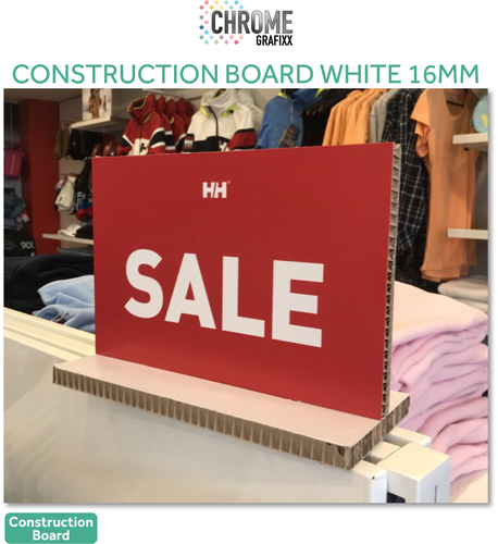 CHROME CONSTRUCTION BOARD WH 16MM | Chrome Grafixx