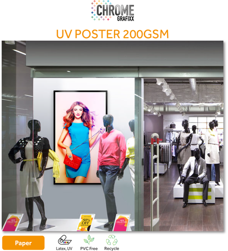 CHROME UV POSTER 200GSM | Chrome Grafixx