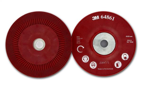 3M 9584 Fibre Disc Back Up Pad 125 mm | PPS Industries NZ