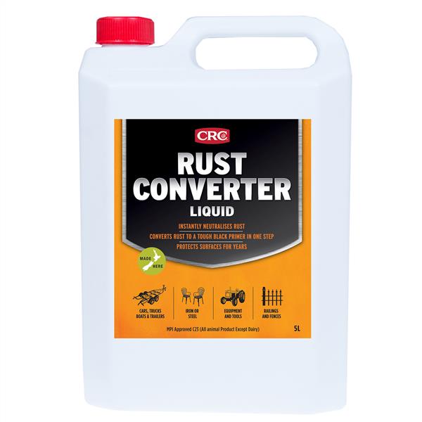 CRC 3075 Rust Converter Liquid 5L | PPS Industries NZ