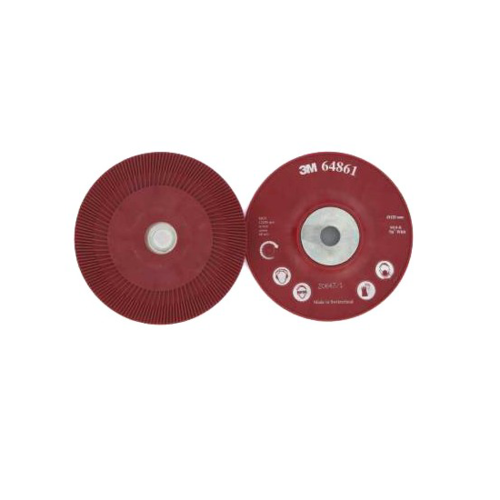 3M 64861 Red Fibre Disc Back Up Pad 125mm XHard | PPS Industries NZ