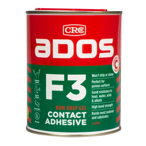 CRC ADOS F3 Non Drip Contact Adhesive 1L 8022 | PPS Industries NZ