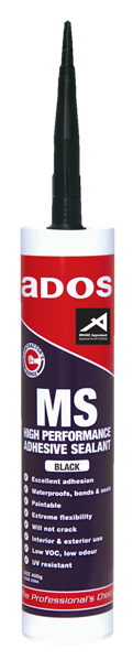 CRC ADOS MS High Performance Sealant Black 400G 8363 | PPS Industries NZ