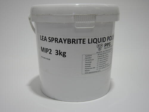 LEA Spraybrite Liquid Polish MIP2 3Kg | PPS Industries NZ