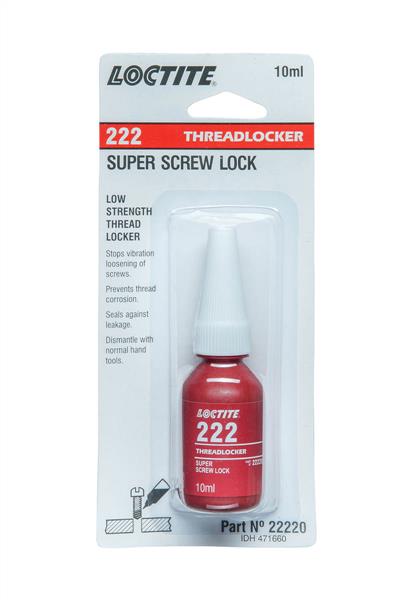 LOCTITE 222 Threadlocker-Low Strength-Purple 50ml | PPS Industries NZ