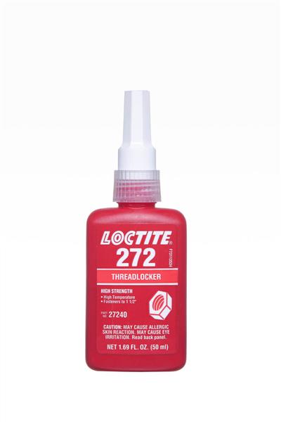 LOCTITE 272 Threadlocker-High Strength-Red-High Temperature 50ml| PPS Industries NZ