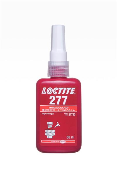 LOCTITE 277 Threadlocker-High Strength-Red-Chemical Resistant 50ml | PPS Industries NZ