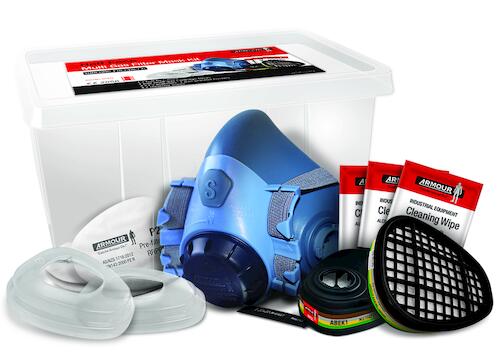 ARMOUR Multi Gas Mask Kit Medium (RRHM73KIT) | PPS Industries NZ