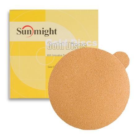 SUNMIGHT Velcro Gold Paper Disc NH 150mm 800G B312T | PPS Industries NZ