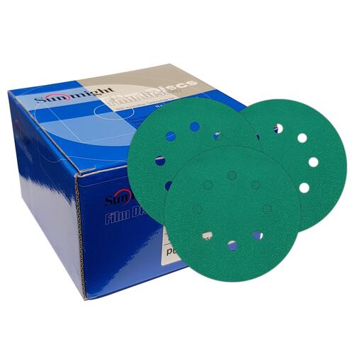 SUNMIGHT Velcro Film Disc 8H 125mm 240G L312T | PPS Industries NZ
