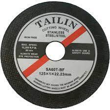 TAILIN Cut Off Disc 125x1.6mm WA60T 2.0G | PPS Industries NZ